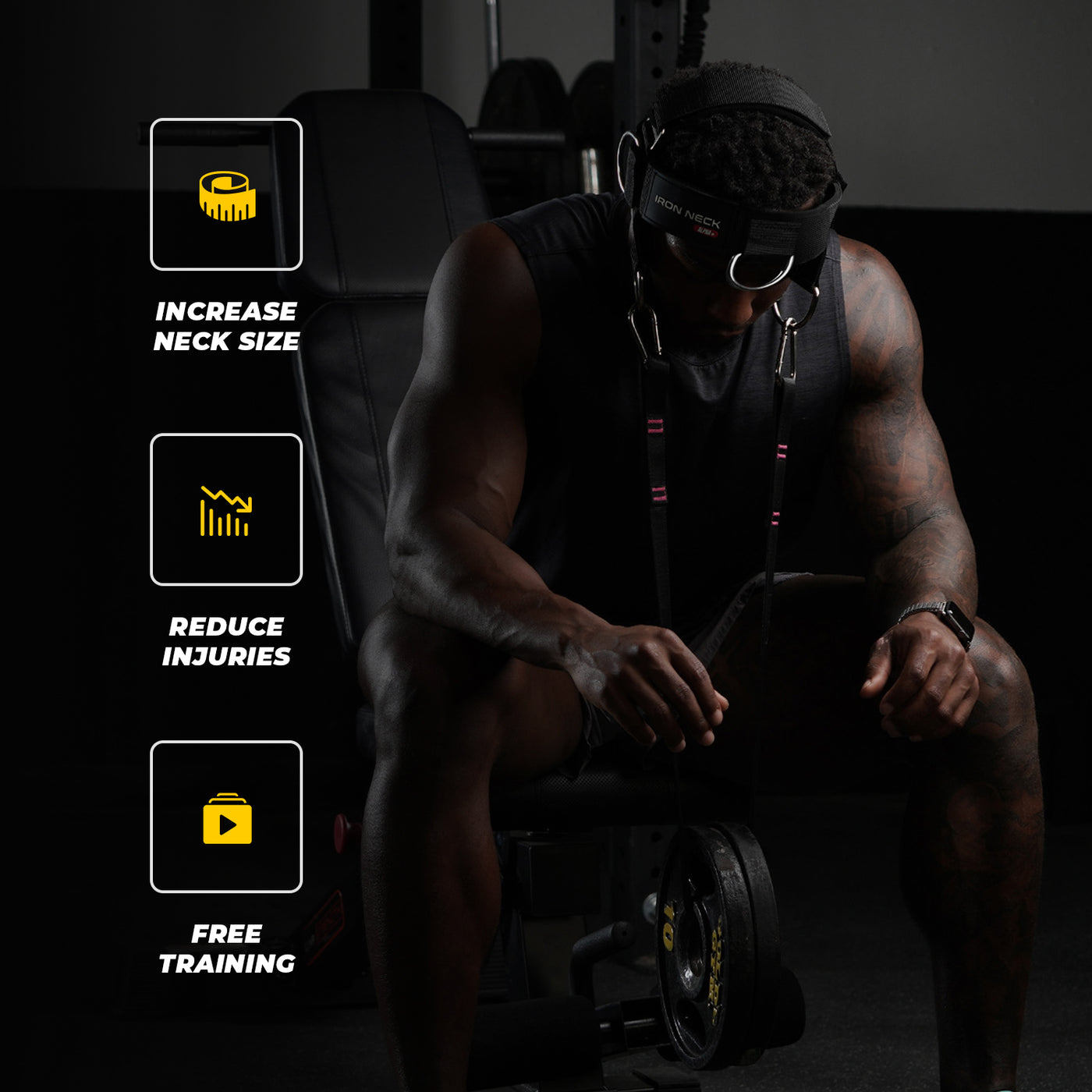 Neck Harness | Neck Workout & Training Harness | Iron Neck