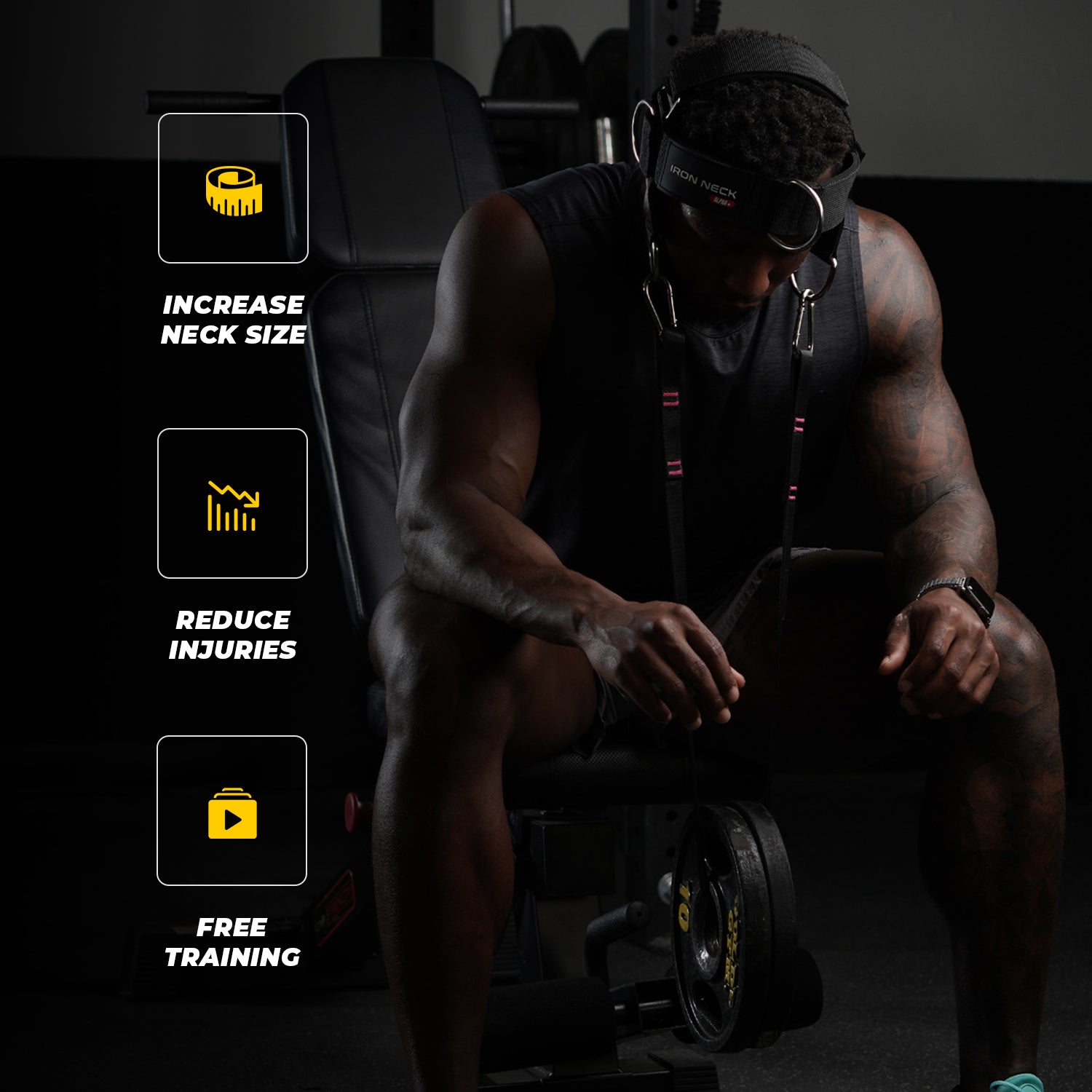 Neck Harness | Neck Workout & Training Harness | Iron Neck