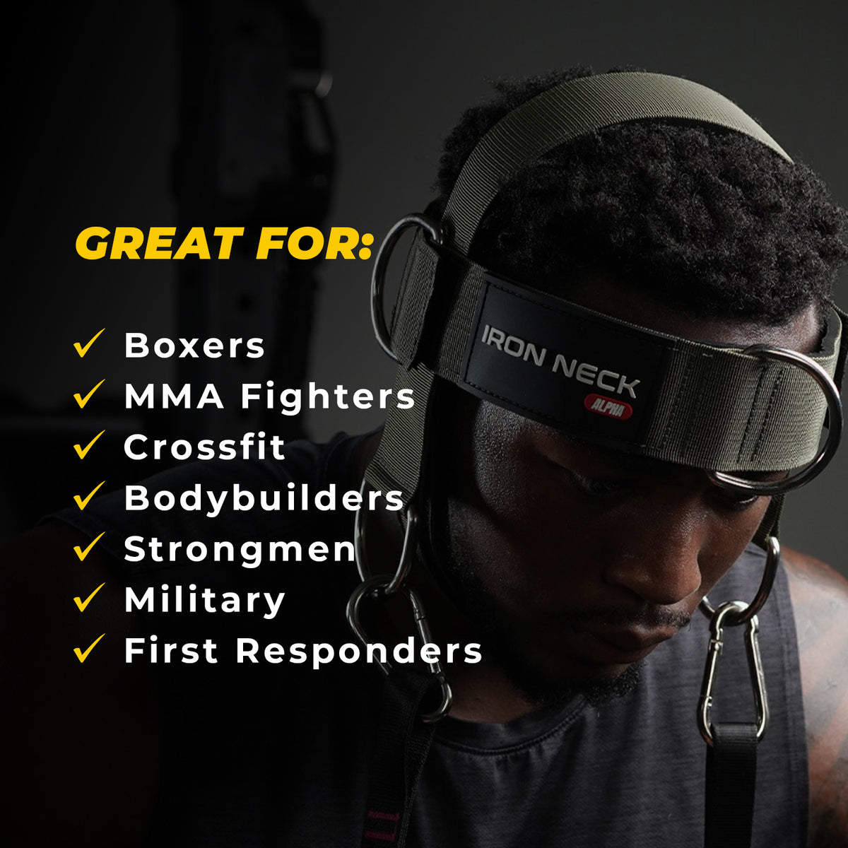 Neck Harness | Neck Workout & Training Harness | Iron Neck